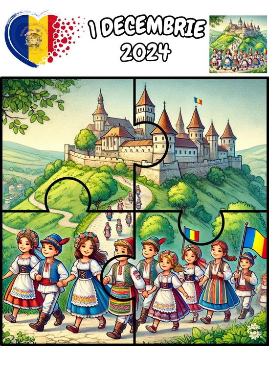 Fișe lucru 1 DECEMBRIE – Materiale Didactice Adaptate Copiilor cu CES